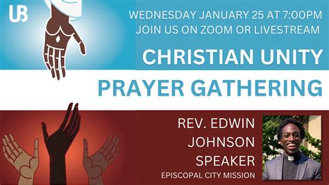 Christian Unity Prayer Gathering Do Good Seek Justice Uniteboston