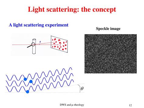 PPT Diffusing Wave Spectroscopy and µ rheology when photons probe
