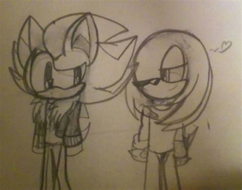 Knuckles X Shadow By Shanics On Deviantart