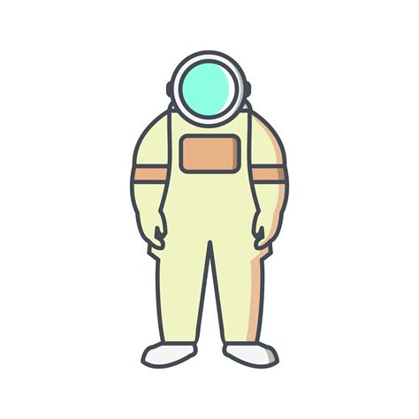 Astronout Vector Icon 437255 Vector Art At Vecteezy