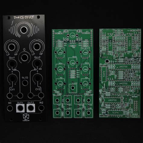 Cubusynth Dual Cs 20 Vcf Eurorack Dual Stereo Multimode Vcf Etsy