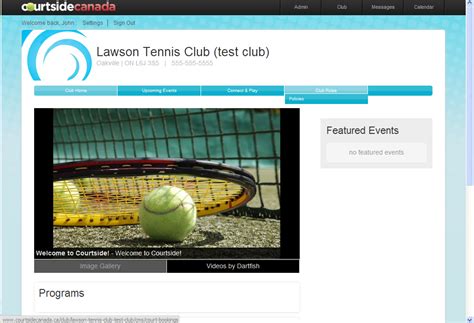 Courtside Canada How To Edit Menu Tabs And Create Subpages