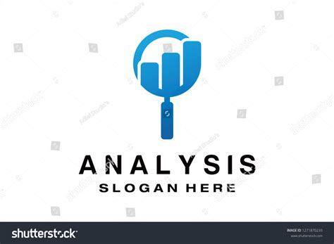 Analysis Logo Design Stock Vector Royalty Free 1271870233 Shutterstock