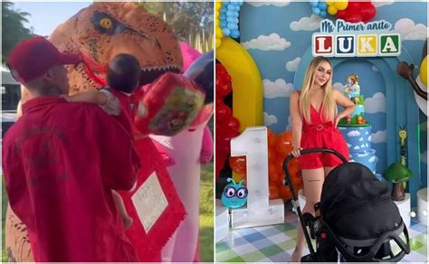 Fotos Santa Fe Klan Y Maya Nazor Celebran Juntos Cumpleaños De Su Hijo