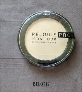 Пудра для лица Icon Look Satin Face Powder "Pro" Relouis 1000078619 ...