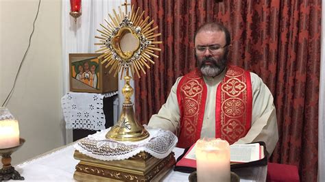 Live Oracional Pe George Precioso Sangue De Jesus Youtube