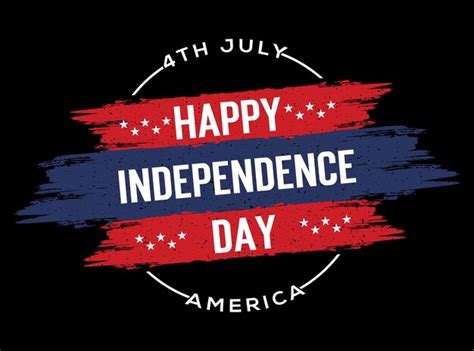Premium Vector Happy Independence Day America