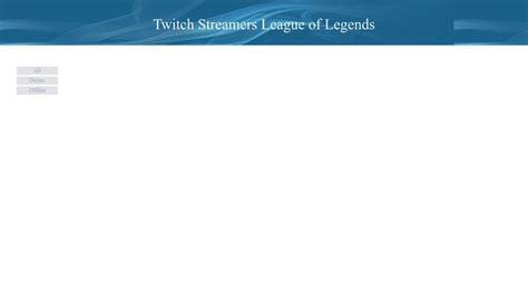 The Twitchtv Json Api