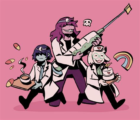The Doctors Are In Susie Deltarune Ralsei Ralsei Ralsei