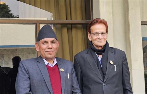 Dahal Sharma File Nominations For Upper House Chair