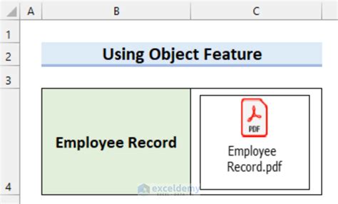 How To Attach PDF File In Excel 3 Easy Ways ExcelDemy