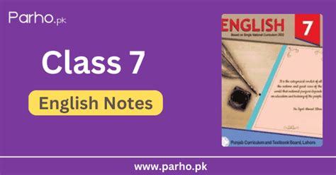 Class 7 English Notes Handwritten Solutions For All Boards Class 7 English Notes Handwritten Solutions For All Boards