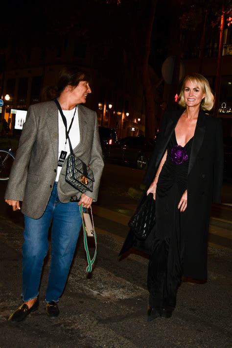 Photo Exclusif Laeticia Hallyday Anne Marcassus Arrivées au