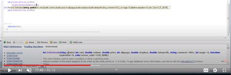 Help Section In Toolbar In Metaeditor Simple Trading Strategies General MQL Programming Forum