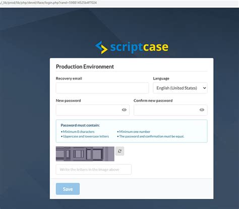 Scriptcase 99016 Edit Connection Problem With Captcha Solved Bugs