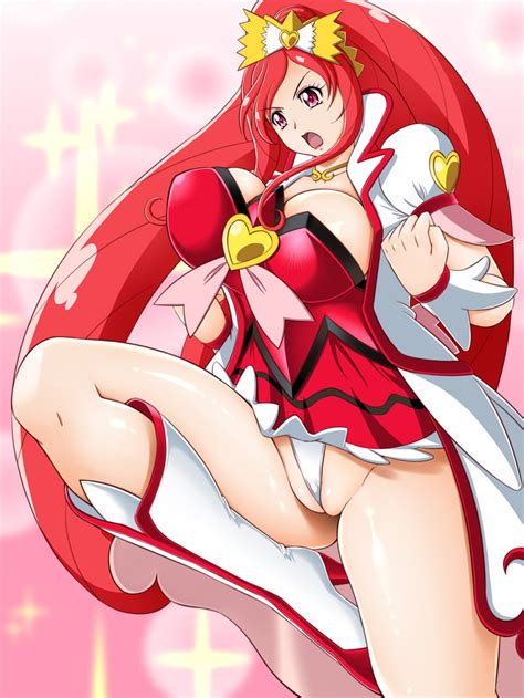 Madoka Aguri And Cure Ace Precure And 1 More Drawn By Lentoglamour