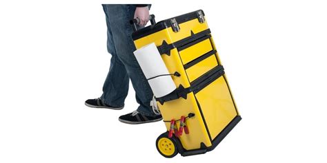 Stackable Toolbox Rolling Mobile Organizer