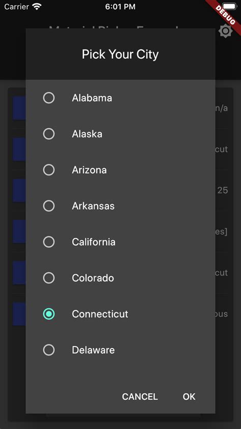 A Flutter Package For Displaying Common Picker Dialogs