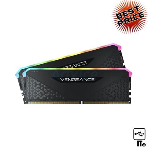 Ram Ddr4 3600 32gb 16gbx2 Corsair Vengeance Rgb Rs Black Cmg32gx4m2d3600c18 ประกัน Lt