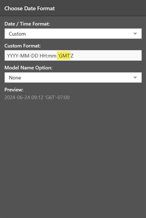 Custom Date Time Format With Time Zone Questions Answers Pyramid Analytics Community Forum