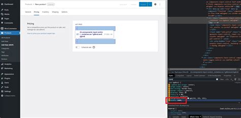 Globalstep Width Of The Pricing Fields Are 100 When The Screen Width Is Larger Than 1032px On