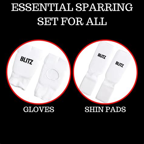 Essential Sparring Set For All Haito Karate And Self Defence Club