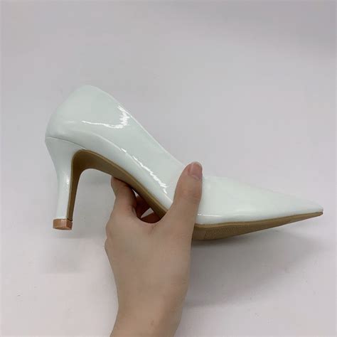 Noblesse Women Pointed Toe High Heel Pump Shoes Black School Office
