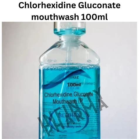 Chlorhexidine Gluconate Mouthwash 100ml Hexisal Mouth Wash 025 Wv