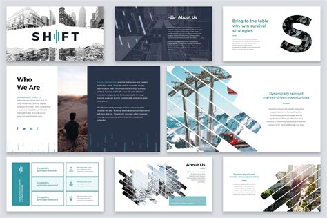 Shift Modern Powerpoint Template Powerpoint Templates Create Powerpoint Template Powerpoint