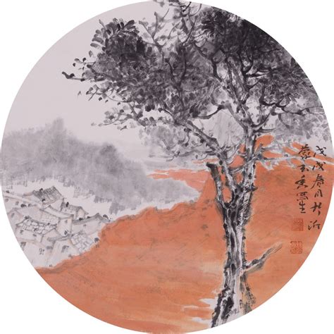山水小品8 曹玉香 书画艺术家大数据艺盘
