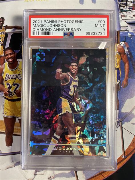 Photogenic Phriday Magic Johnson R Basketballcards