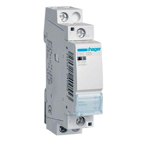 Купить Контактор Hager ESC125 25A 1НОВ 230В цена 581 40 грн Prom