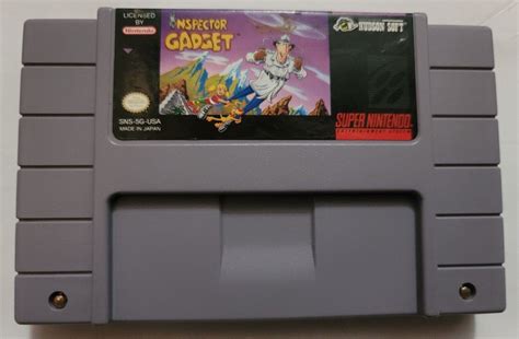 Inspector Gadget Value GoCollect Super Nintendo Inspector Gadget