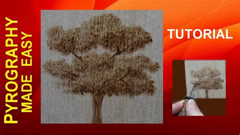Trees Pyrography Made Easy