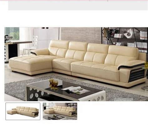 4 Seater Leather Victor Corner Sofa At Best Price In Vadodara Id