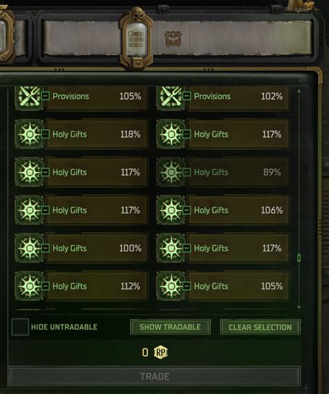 tip sorting cargo in the reputation screen r roguetradercrpg