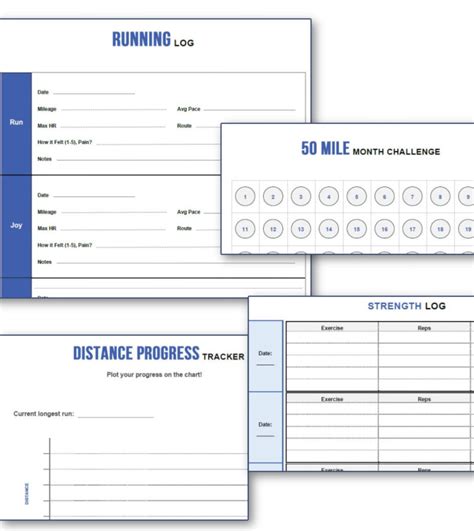 Free Printable Training Log For Running Download Free Printable Training Log For Running Png