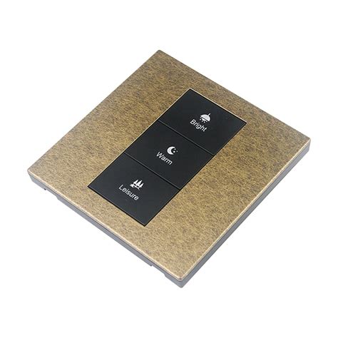 Gtd 17x Push Button Metal Panel Electrical Wall Light Switch Push Button Solution And Switch