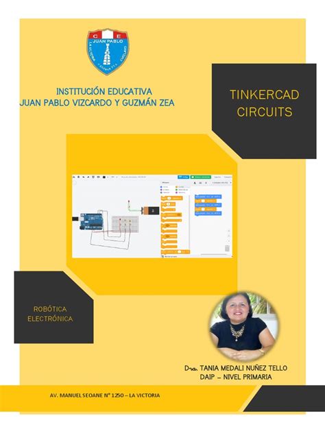 tinkercad circuits descargar gratis pdf electrónica arduino