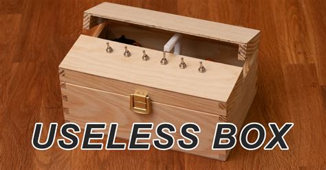 DIY Useless Box With Multiple Switches Arduino Controlled