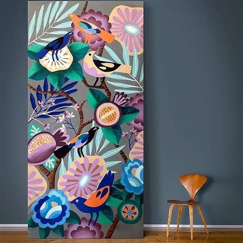 بوم رنگ اکریلیک Malerei Kunst Abstrakte Kunst Gemälde Abstrakte