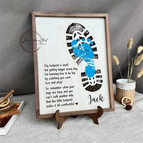 Following Daddys Footsteps Etsy