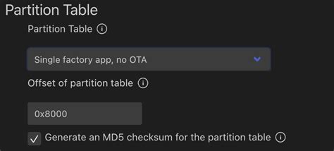 Esp32 Partition Table Embedded Explorer