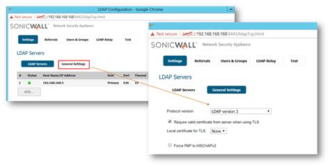 configuring active directory ldap over tls certificate