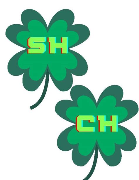 Shamrock Shuffle Orton Gillingham Activities For Consonant Digraphs Ufli
