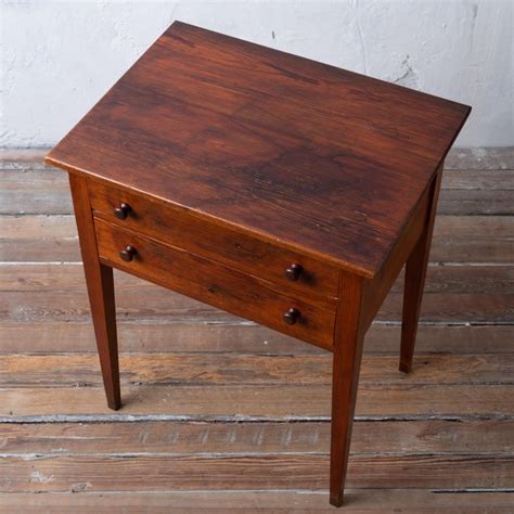 Georgia Yellow Pine Table Side Table Chairish