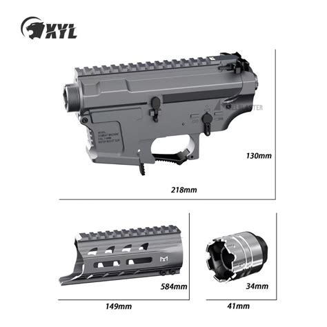 Xyl Arp9 Cnc Metal Receiver And Handguard Kit Akgelblaster