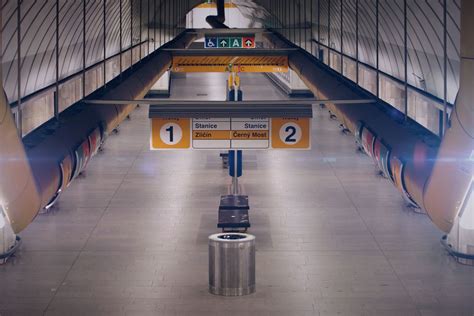 Subway Branding Concept Art Direction Design 3d