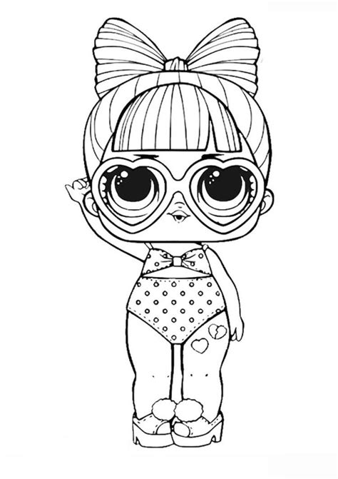 Coloring Pages Lol Unicorn Coloring Page