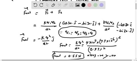 Solved Three Charges Are Placed At The Vertices Of An Equilateral